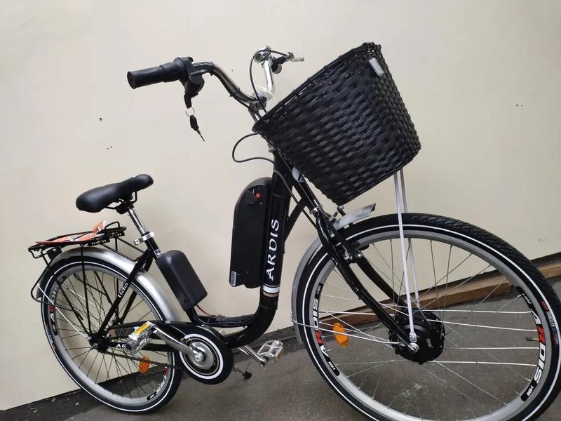 Електровелосипед lido 26" 450w 8ah panasonic 48v з багажником та ...