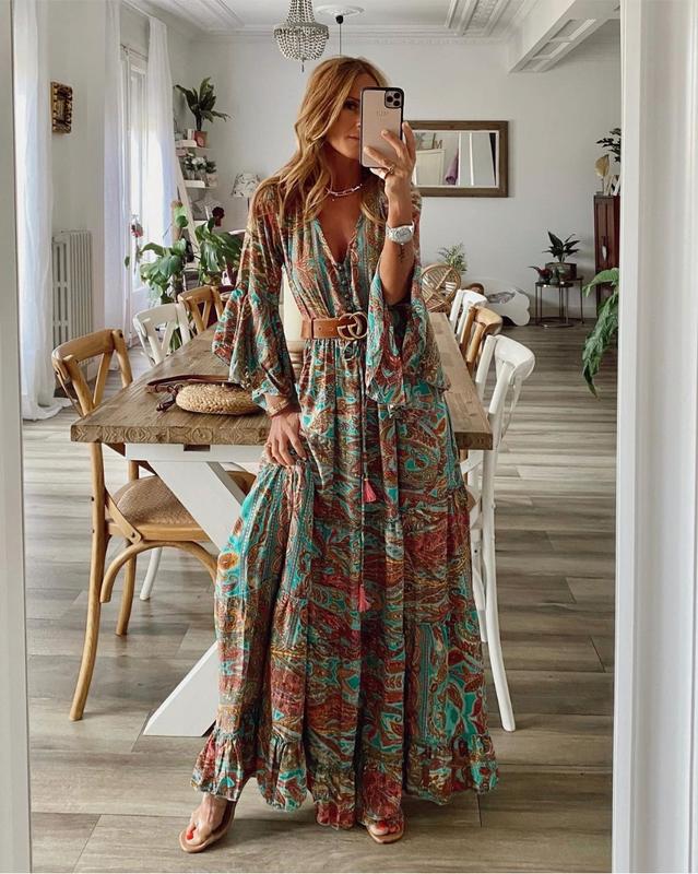 Платье макси итальялия — цена 4950 грн в каталоге Длинные платья Купить женские вещи по