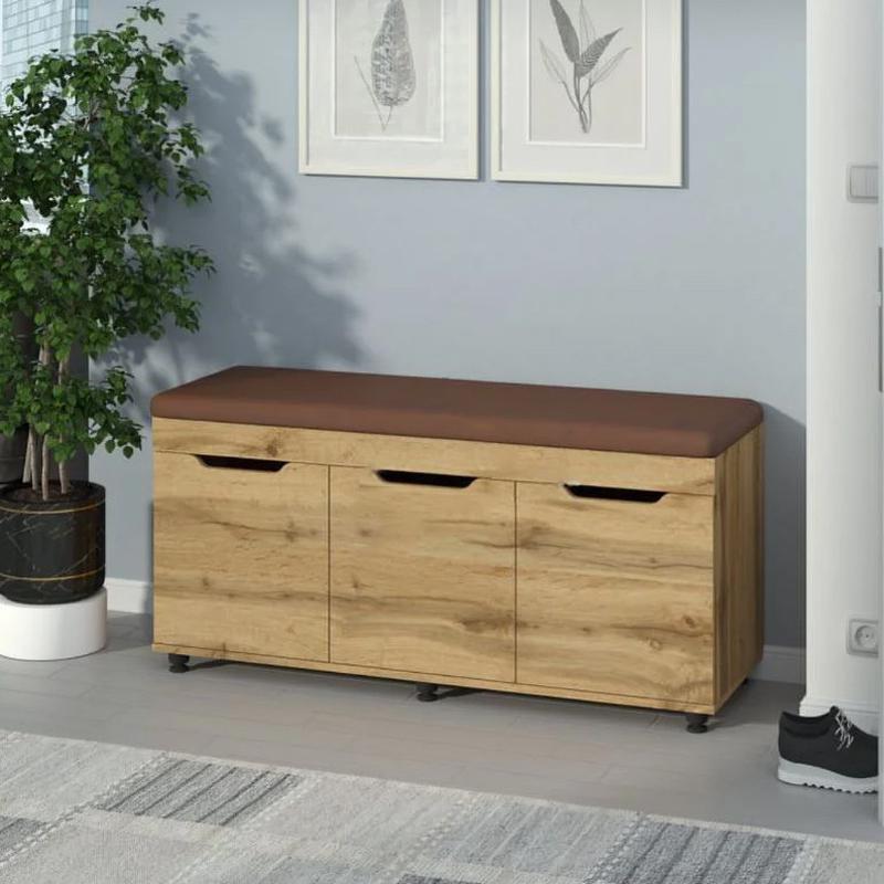 Тумба для взуття б 6 взуття із сидінням — ціна 2910 грн у каталозі Підставки і тумби для взуття