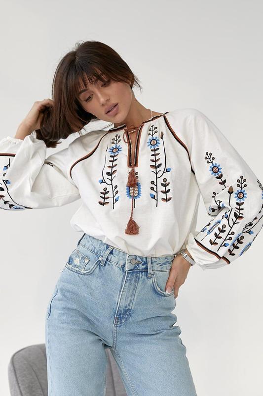 Сорочка вишиванка турция — цена 1100 грн в каталоге Вышиванки Купить женские вещи по доступной