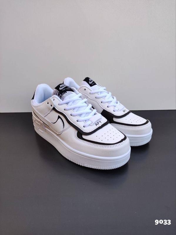 #1141 nike air force 1 shadow white&black — ціна 2099 грн у каталозі ...