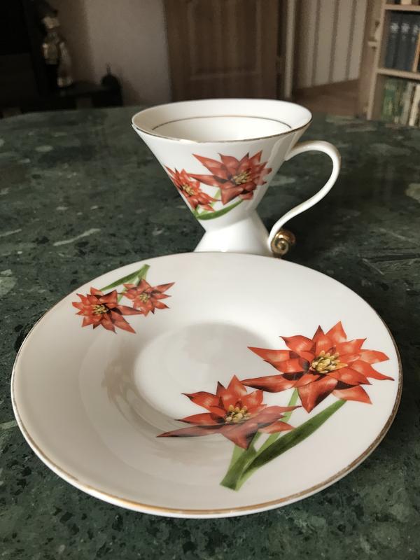 Чайная двойка фарфор — цена 210 грн в каталоге Чашки Купить товары для дома и быта по доступной