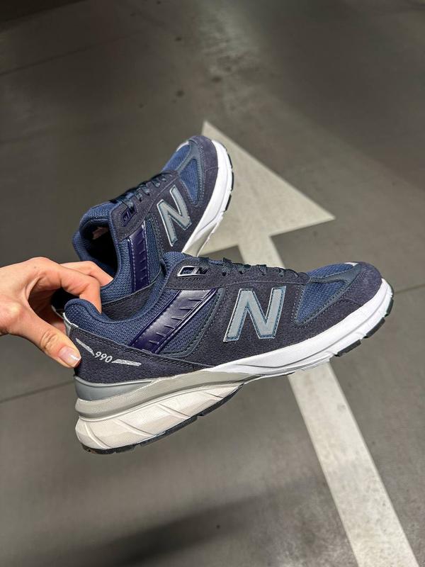 Кросівки чоловічі new balance 990 v5 navy — ціна 1850 грн у каталозі Кросівки Купити чоловічі ...