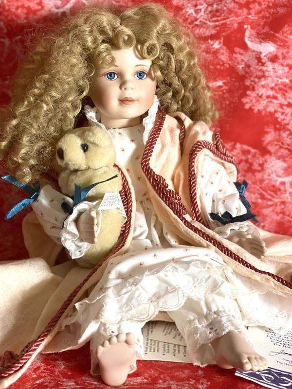 Фарфоровая кукла Sandra Kuck The Hamilton — цена 2800 грн в каталоге Статуэтки Купить товары для