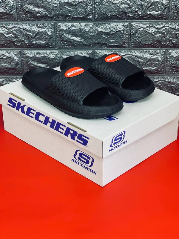 Шлепанцы skechers мужские & женские & подростковые шлепанцы скечерс ...