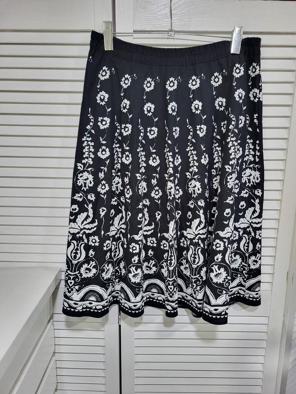 Котонова спідниця 100 котон — ціна 245 грн у каталозі Міді спідниці Купити жіночі речі за