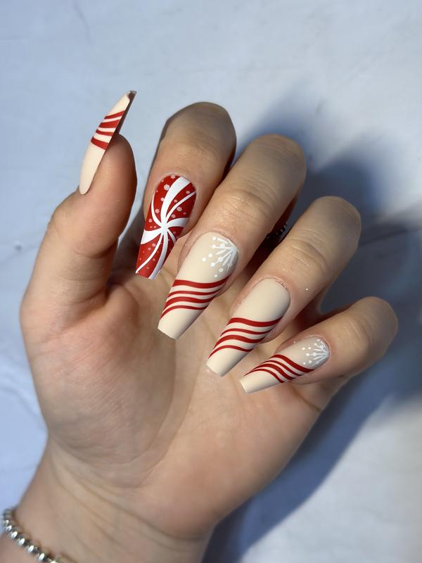 Накладные ногти 24 штуки — цена 220 грн в каталоге Накладные ногти Купить товары для красоты и