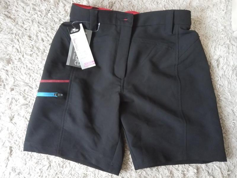 Шорты для велосипеда, с памперсом, crivit, coolmax invista ...