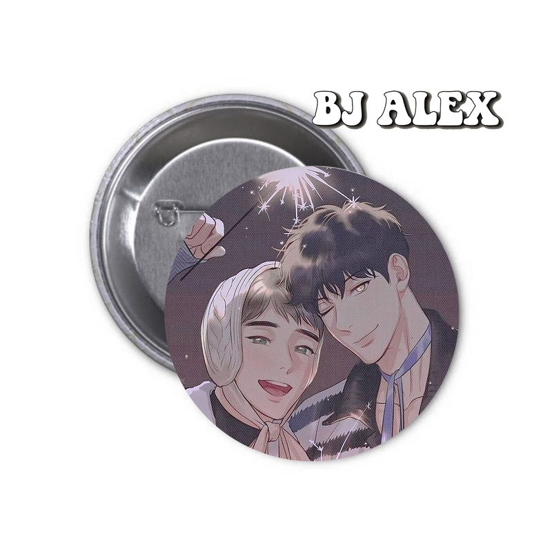 Значок Yaoi Bj Alex яой Bj алекс манхва — цена 35 грн в каталоге Сувениры Купить товары для дома