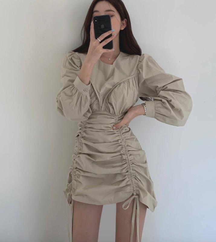 Трендові сукні із затяжками🔥 — ціна 540 грн у каталозі Короткі сукні Купити жіночі речі за