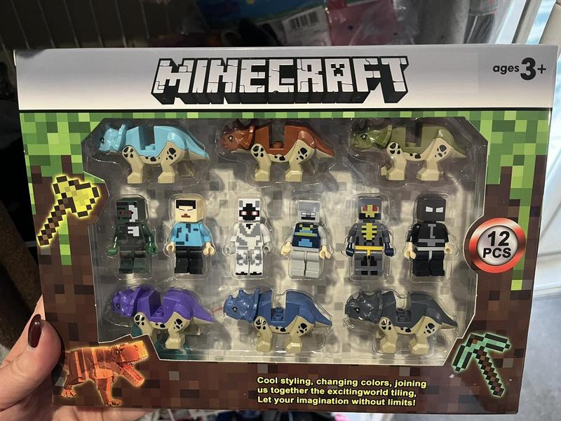 Фігурки лего майнкрафт minecraft з динозаврами — цена 410 грн в ...