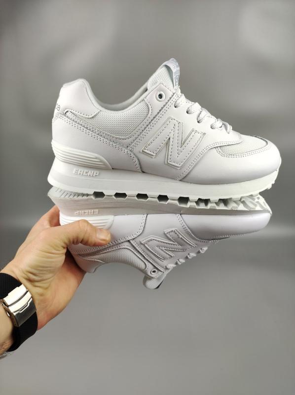 Кроссовки ню баланс new balance 574 белые — цена 1790 грн в каталоге ...
