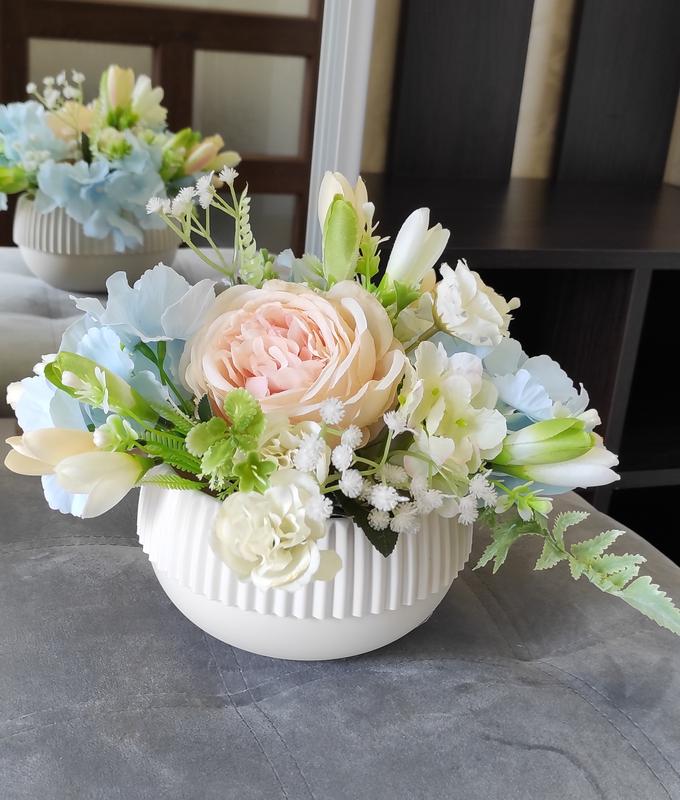 Интерьерная композиция — цена 420 грн в каталоге Искусственные цветы Купить товары для дома и