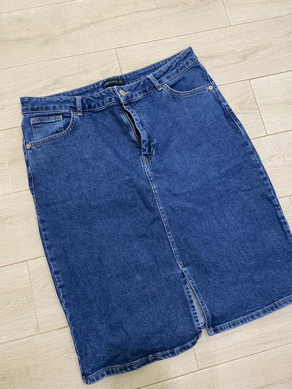 Спідниця міді джинсова — ціна 520 грн у каталозі Міді спідниці Купити жіночі речі за доступною