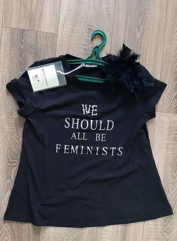 Італійська футболка з пір'ями monte cervino 🔥 — ціна 380 грн у каталозі ...