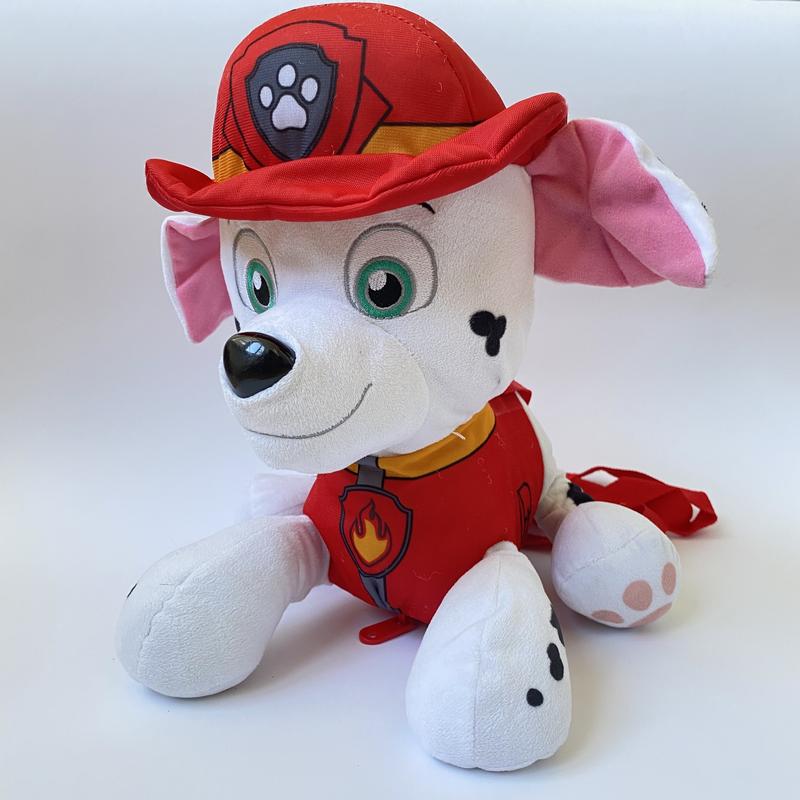 Маршал мягкая игрушка рюкзак щенячий патруль paw patrol — цена 900 грн ...
