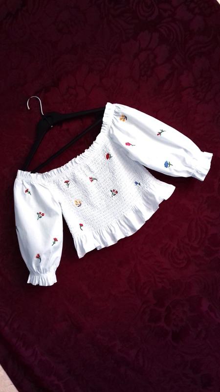 100 хлопок белая облегающая укороченная блузка с вышивкой кроп топ блуза с эмитацией карсета