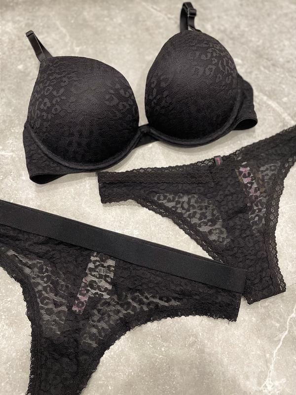 Комплект белья бюстгальтер бюст лиф victoria’s secret супер пушап ...
