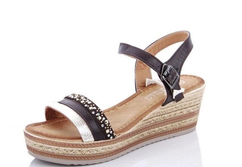 Босоножки raffelli на платформе коричневые — цена 257 грн в каталоге ...