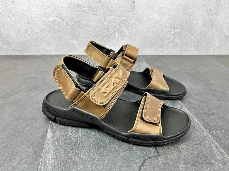 Чоловічі шкіряні сандалі босоніжки — цена 1240 грн в каталоге Сандалии Купить мужские вещи по