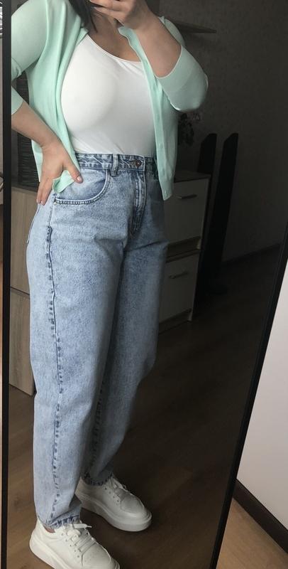 Светр кардиган колір мята кольору тіффані базовий на ґудзиках — ціна 250 грн у каталозі