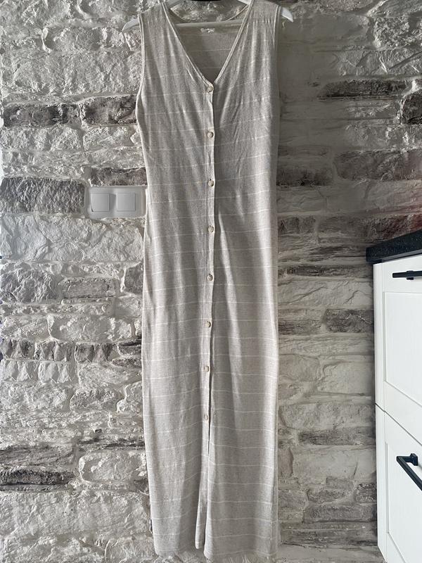 Лляна довга сукня — ціна 270 грн у каталозі Довгі сукні Купити жіночі речі за доступною ціною на