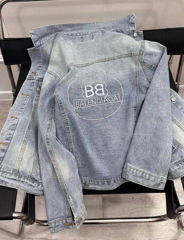 Джинсовка джинсовая куртка в стиле balenciaga — цена 4550 грн в ...