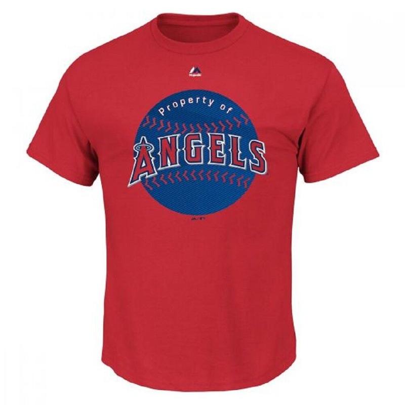 Футболка los angeles angels — majestic — оригінал — сушарка — ціна 599 ...