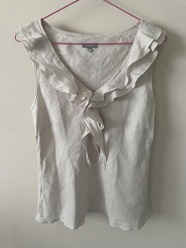 Льняная блузка — цена 320 грн в каталоге Блузы Купить женские вещи по доступной цене на Шафе