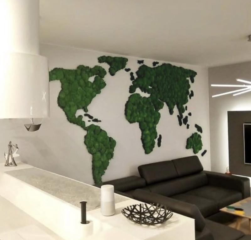 Карта мира — цена 12500 грн в каталоге Панно Купить товары для дома и быта по доступной цене на