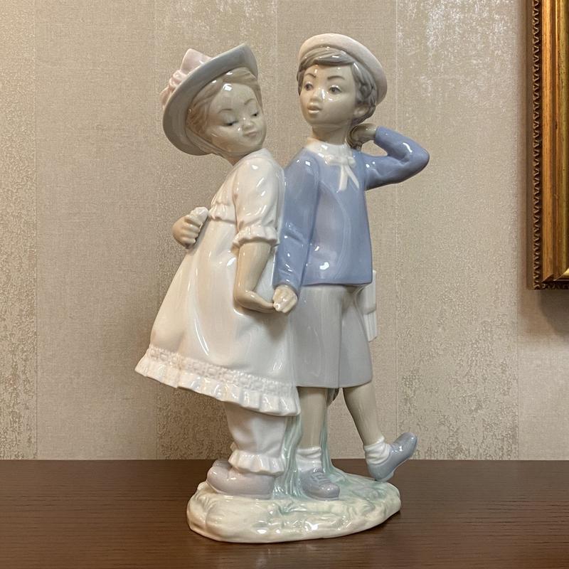 Фарфоровая статуэтка Lladro «детки — цена 4200 грн в каталоге Статуэтки Купить товары для дома