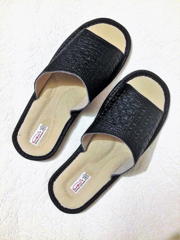 Капці шкіра — ціна 240 грн у каталозі Капці Купити жіночі речі за доступною ціною на Шафі