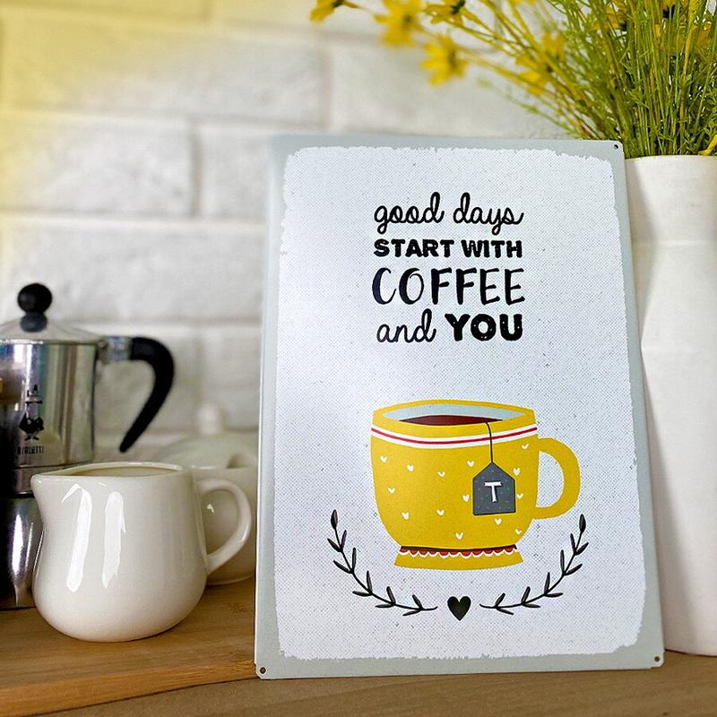 Металева табличка — ціна 320 грн у каталозі Постери Купити товари для дому та побуту за