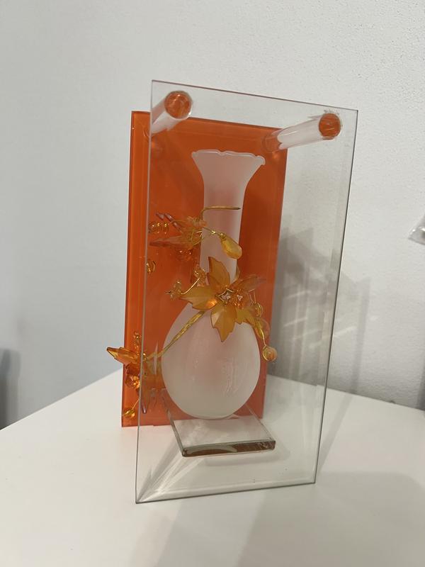 Декоративна ваза скляна — цена 180 грн в каталоге Вазы Купить товары для дома и быта по