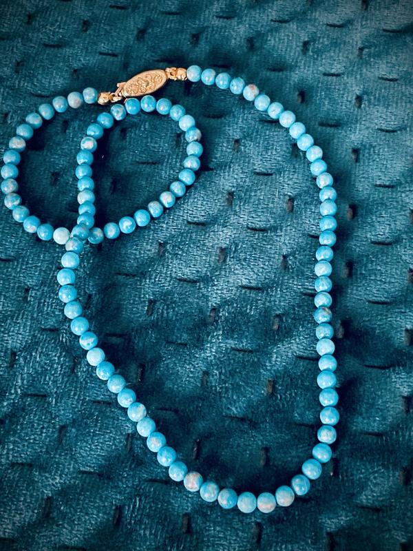 Колье намисто бирюза — ціна 550 грн у каталозі Кольє і намиста Купити аксесуари за доступною