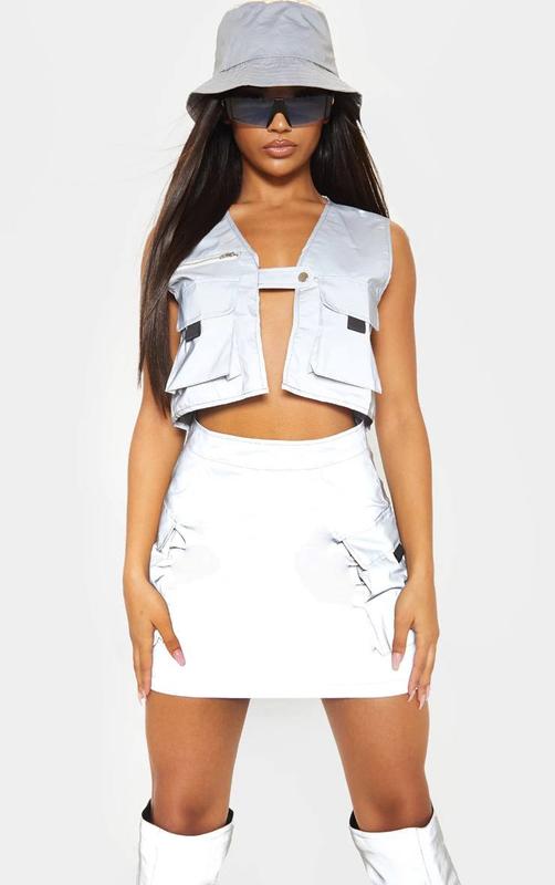 Жилет світловідбивач — ціна 450 грн у каталозі Жилетки Купити жіночі речі за доступною ціною на