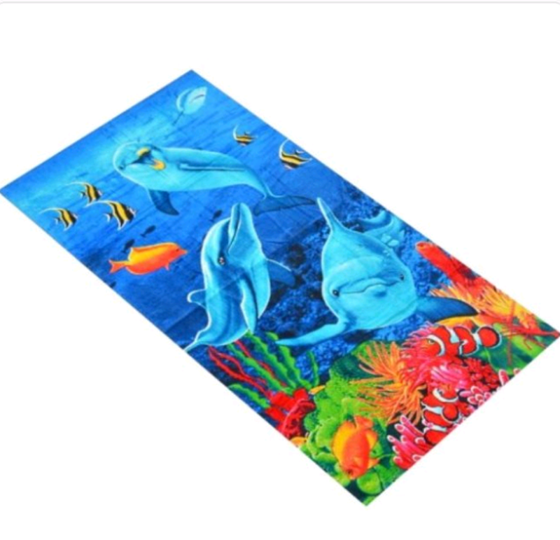 Пляжний рушник пляжное полотенце 70 140 — ціна 280 грн у каталозі