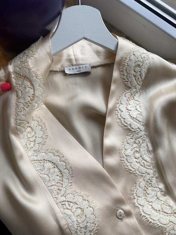 Sandro Cos блузка шовк — цена 1600 грн в каталоге Блузы Купить женские вещи по доступной цене на