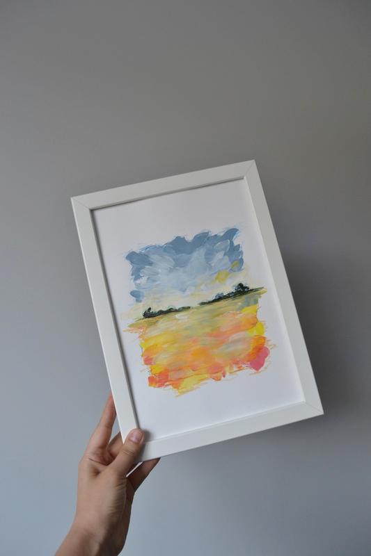 Картина акрилом живопись — цена 780 грн в каталоге Картины Купить товары для дома и быта по