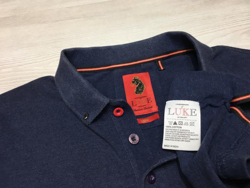 Luke london фірмова чоловіча футболка поло теніска типу barbour — ціна ...