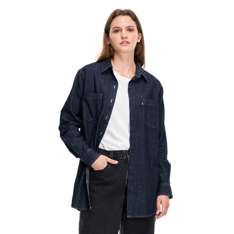 Рубашка от levi's левайс levi's women's hasina cotton tunic — ціна 1395 ...