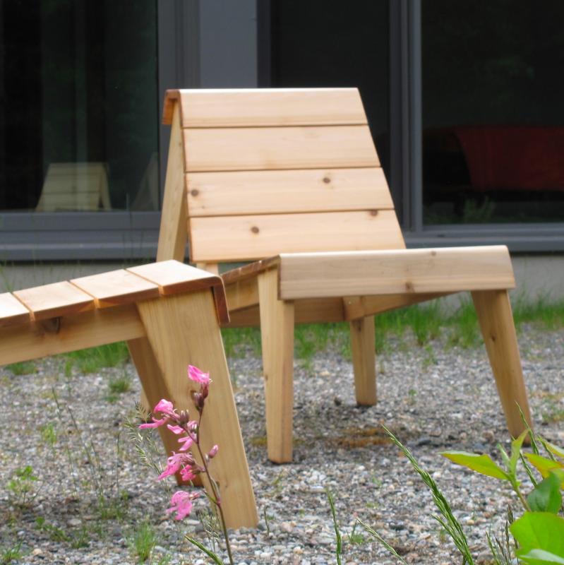 Крісло шизлонг для саду — ціна 1500 грн у каталозі Стільці Купити товари для дому та побуту за