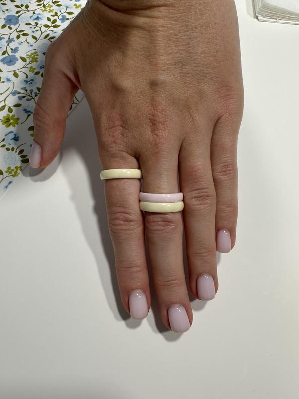 Керамічні каблучки — ціна 200 грн у каталозі Кільця і персні Купити аксесуари за доступною ціною