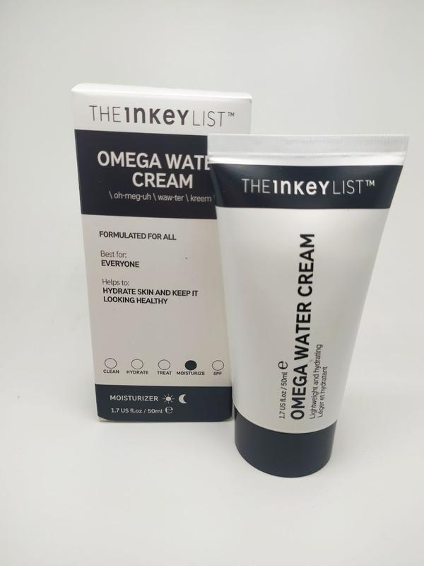 Інтенсивно зволожувальний крем omega water cream moisturizer the inkey ...