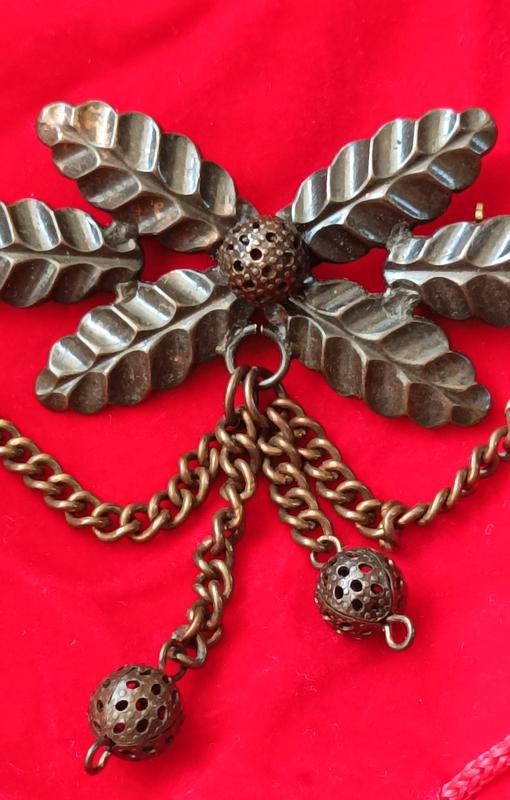 Вінтажна мідна брошка — ціна 350 грн у каталозі Брошки Купити аксесуари за доступною ціною на