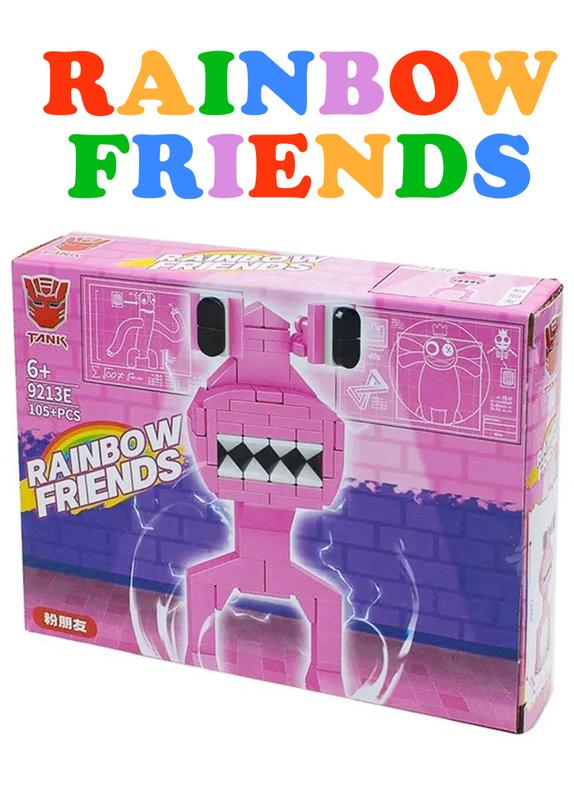 Конструктор lego rainbow friends рожевий, 105 деталей. райдужні друзі ...