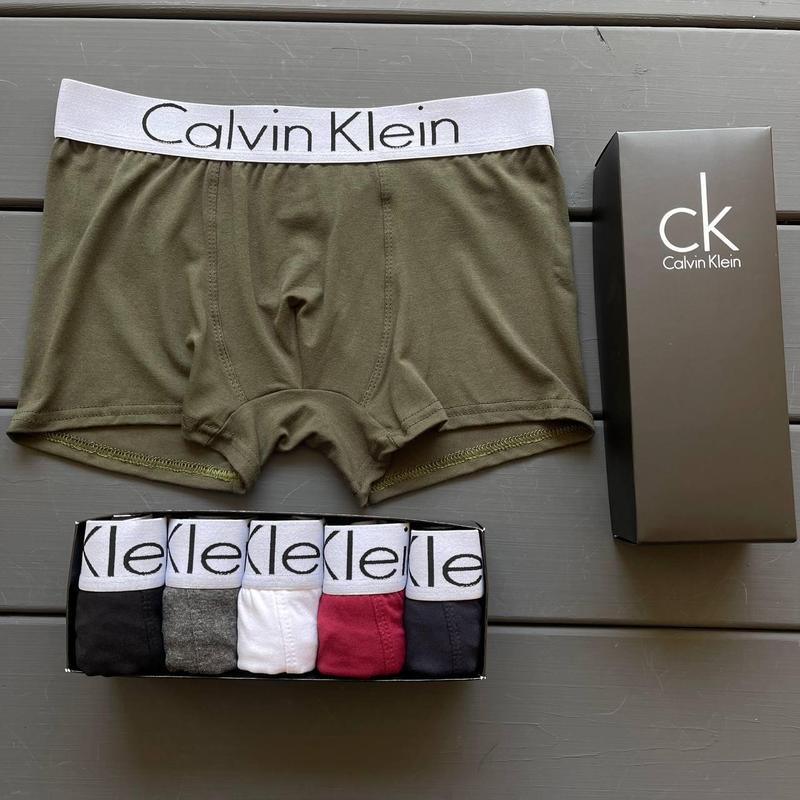 Мужской набор calvin klein steel modal, мужские трусы кельвин кляйн в ...