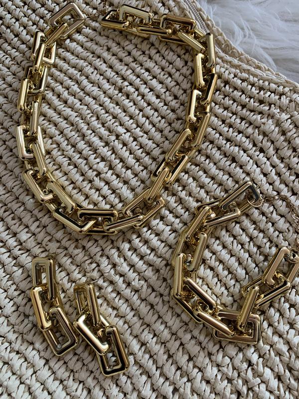 Набір прикрас ланцюжки пластик — ціна 169 грн у каталозі Комлекти Купити аксесуари за доступною