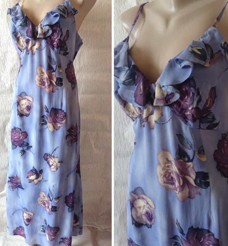 Летний длинный сарафан 100 вискоза — цена 275 грн в каталоге Сарафаны Купить женские вещи по