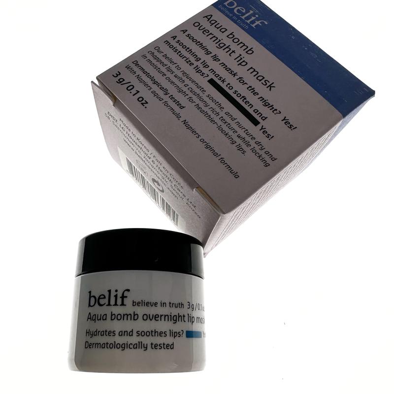 We are requiring that our staff wear masks but belif aqua bomb overnight lip mask 240